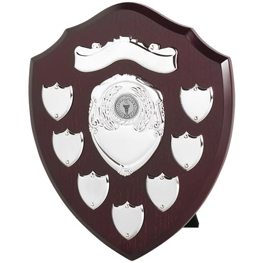 Top Scroll Perpetual Presentation Shield 26.5cm (10.5")
