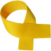 Yellow Medal Ribbon 80cm (32")