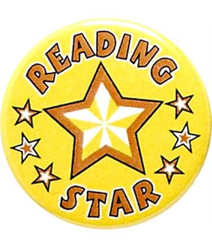 Reading Star Pin Badge 25mm (1")