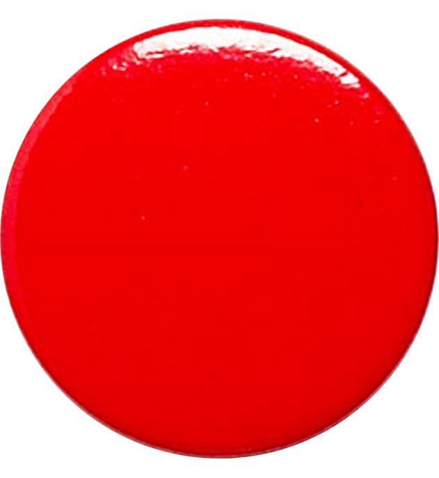 Red Pin Badge 25mm (1")