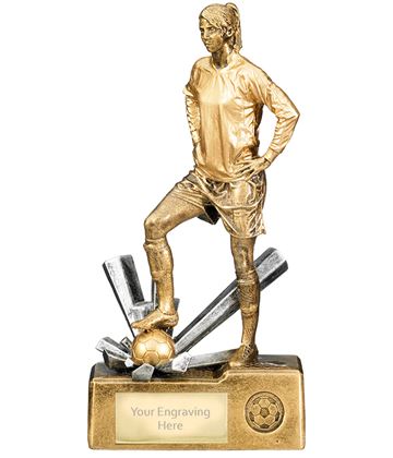 Female Football Trophies | Trophy Store