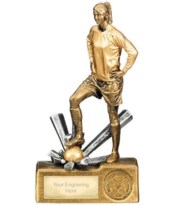 Female Football Trophies | Trophy Store