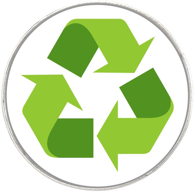 School Eco Emoji Pin Badge 2.5cm (1")