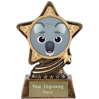 Koala Emoji Trophy by Infinity Stars 10cm (4")