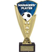 Managers Player Football Trophy Gold by Utopia 19.5cm (7.75")