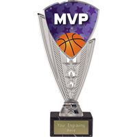 MVP Basketball Trophy Silver by Utopia 19.5cm (7.75")