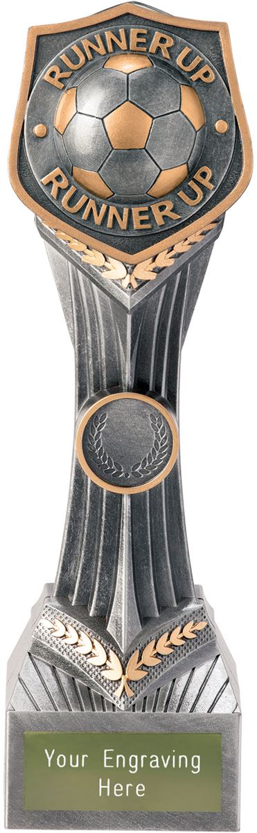 Football Runner Up Falcon Trophy 24cm (9.5")