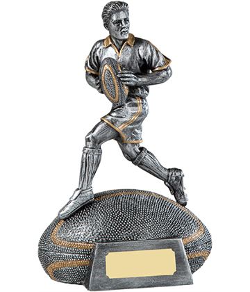 Male Rugby Player Trophies | Trophy Store