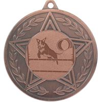 Sirius Dog Agility Medal Bronze 50mm (2")