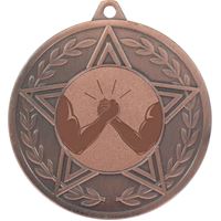 Sirius Arm Wrestling Medal Bronze 50mm (2")