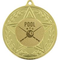 Sirius Pool Medal Gold 50mm (2")