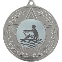 Sirius Rowing Medal Silver 50mm (2")