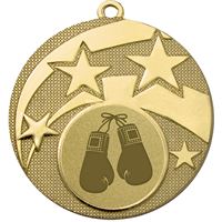 Stardust Boxing Medal Gold 50mm (2")