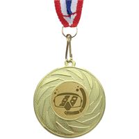 Spiral Glory Scuba Diving Medal with Medal Ribbon Gold 50mm (2")