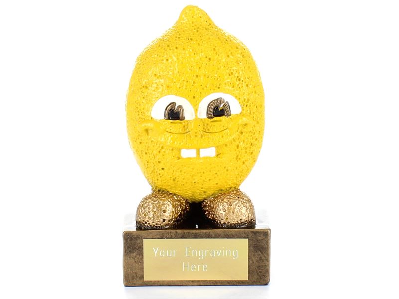 Novelty Lemon Trophy 10cm
